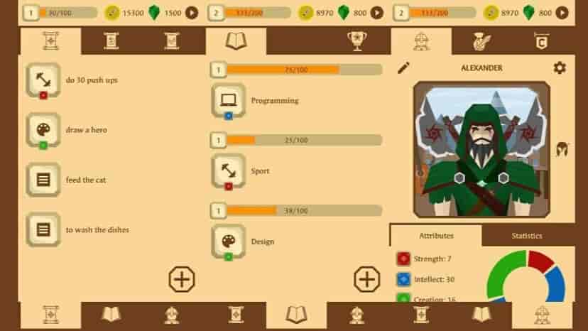 Organize and complete tasks with Epic to-do list | Gamify List