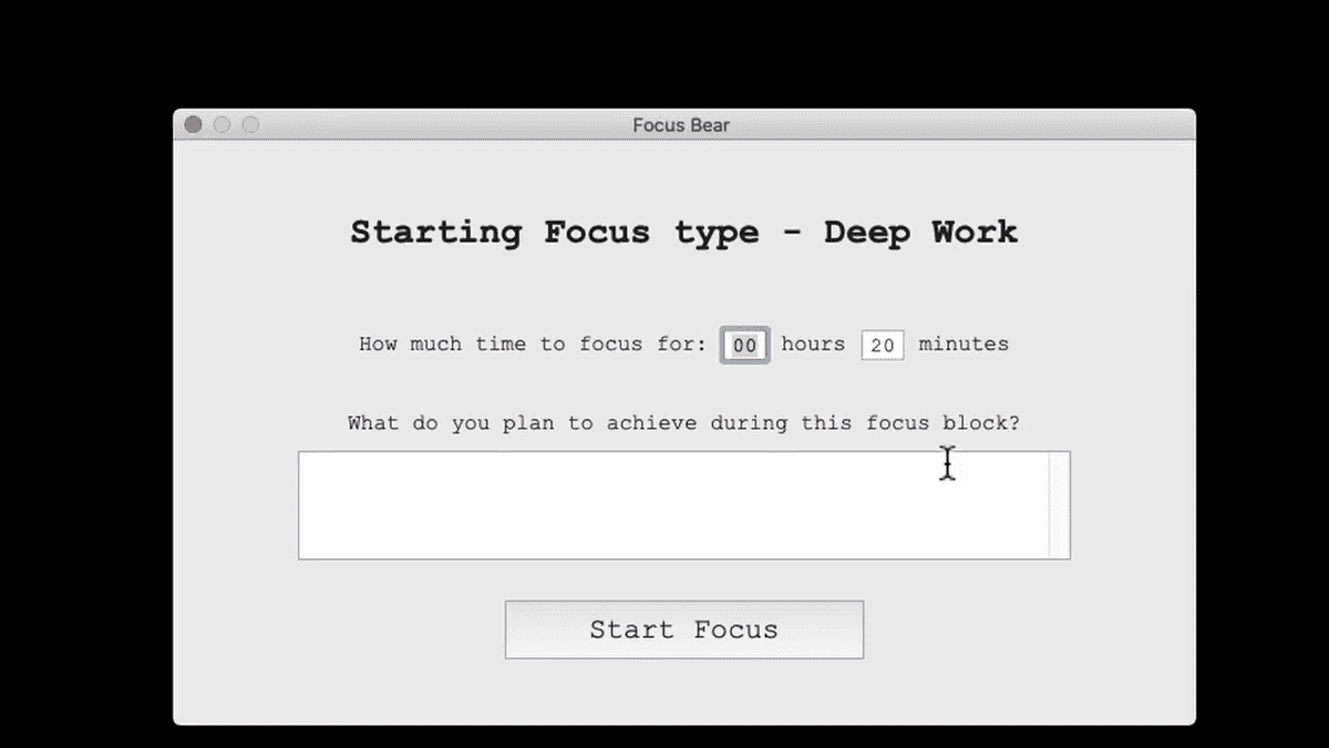Block distractions and improve your focus with Focus Bear | Gamify List