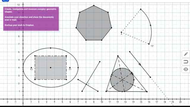 Learn about shapes and their properties with Geometrypad | Gamify List